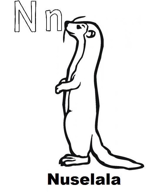 Meso Shqip: Abetare Shqip - Shkronja N